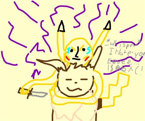 Pokemon Hugging Drawception