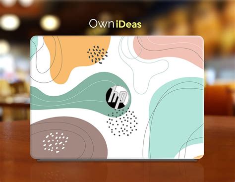 Hp Keyboard Skin White Simple Line Design Custom Decal Graduation Gifts Fits Spectre Envy