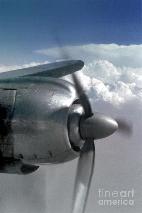 Wright R 3350 Duplex Cyclone Radial Engine On A Lockheed Constel Photograph By Wernher Krutein