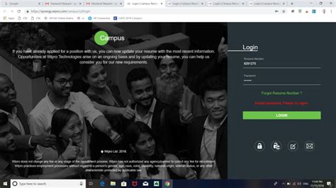 Wipro — I Cant Login To My Wipro Account