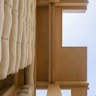 FOG Architecture Uses Grain Sacks For Walls Of Mobile Bakery In China