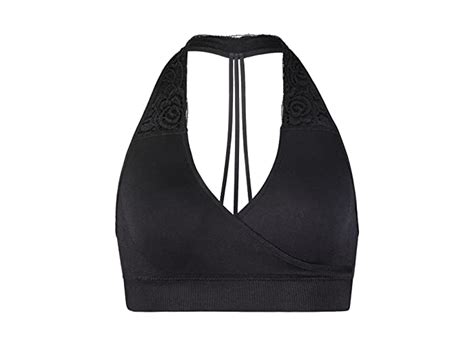 Brabar Hug Lace T Strap Halter Bralette 6pm