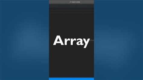 Array In Pythoncrazy Codespython Tutorialpython Tamilpython For