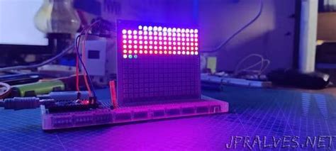 Custom 16x16 Ws2812 Mini Matrix Project