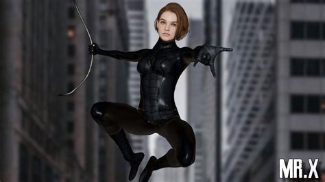 Black Spider Woman Costume