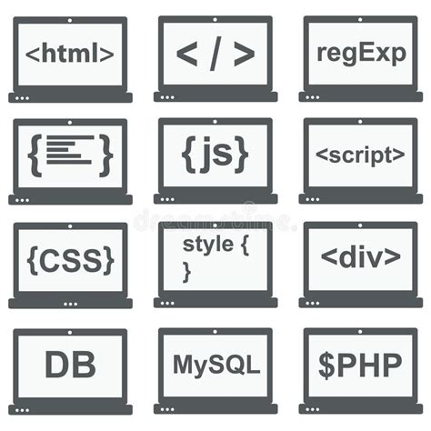 Web Development Icon Stock Illustrations 360362 Web Development Icon