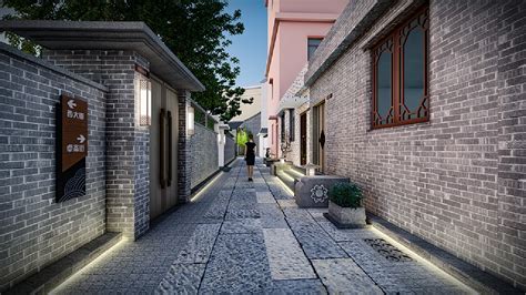 历史文化街区景观改造提升景观设计江屿 站酷zcool