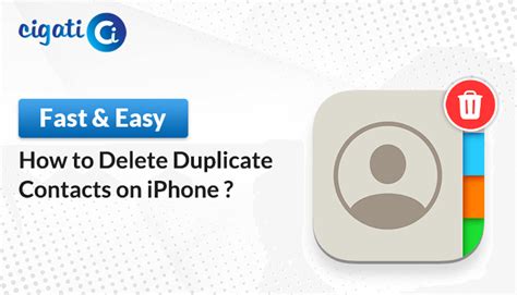 Smart Ways To Delete Duplicate Contacts On Iphone