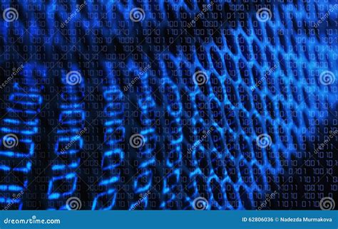 Technology Binary Background Concept Binary Technology Code Net