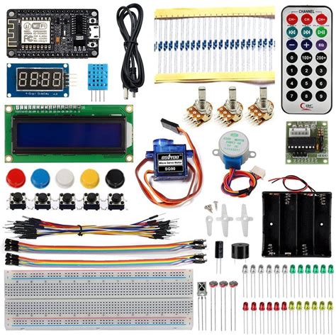 Iot Nodemcu Starter Kit Mqtt Wifi Internet Of Things Programming Learning Suite Semiconductors
