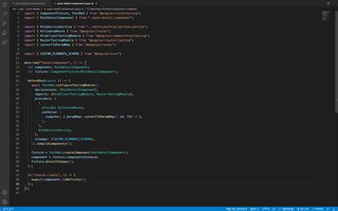 Unit Test Angular Typeerror Cannot Read Properties Of Null Reading Name Stack Overflow