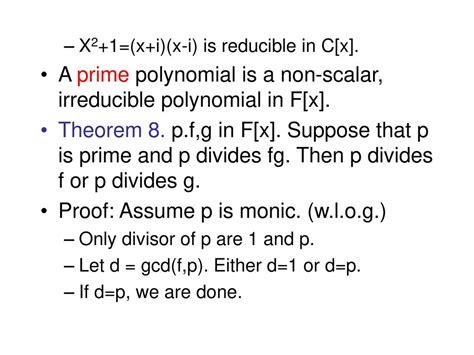 Euclidean Algorithm Multiplicity Of Roots Ideals In F X Ppt Download