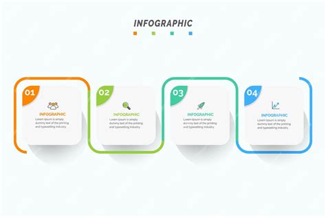 Premium Vector Business Data Visualization Process Chart Abstract