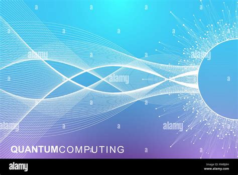 Quantum Computer Technology Concept Deep Learning Artificial Intelligence Big Data Algorithms