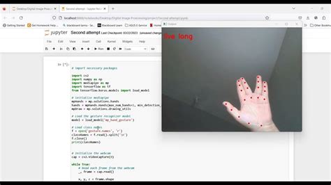 hand gesture recognition with python realtime gesturedetection and applications using machine