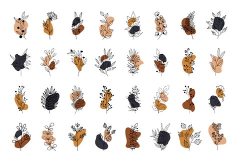 Vector Set Of Nerd Elements With Circles Vector Art At Vecteezy