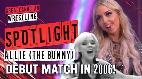Allie Aews The Bunny Debut Womens Wrestling Match In Gcw Cherry