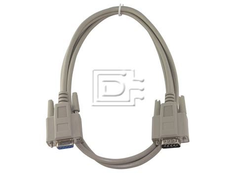RS232 Serial Cable DB9 Male To DB9 Female 2m 6ft