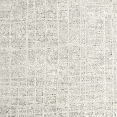 Agen Wool Grid Ivory Area Rug 12x18 Swatch Crate And Barrel