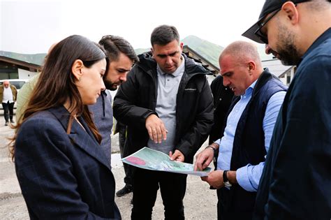 საქართველოს ინფრასტრუქტურის მინისტრი რევაზ სოხაძე და ეკონომიკისა და მდგრადი განვითარების