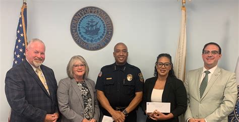 Plymouth County Wareham Police Chief Walter Correia And Lugenia Lopes From Brockton Police