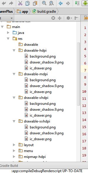 Android No Resource Found That Matches The Given Namedont Load Any Drawable Image Stack