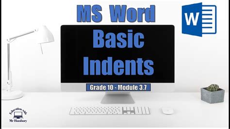 easily indenting text in ms word youtube