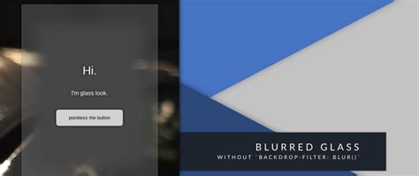 achieving backdrop blur without backdrop filter dev community