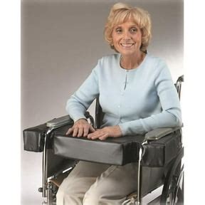 Secure Easy Release Wheelchair Lap Cushion Comfort Support Lap Buddy