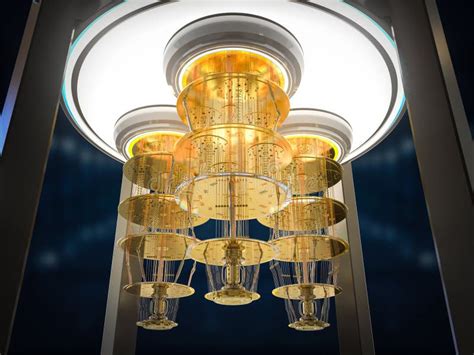 Quantum Computer Machine In Shield Capsule Stock Illustration Illustration Of Quantum Circuit