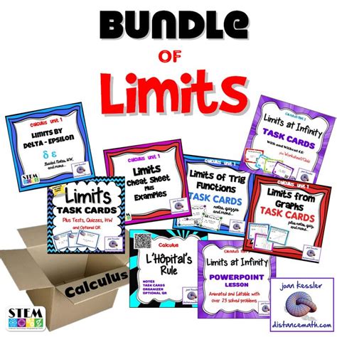 Limits And Continuity Calculus Unit 1 Bundle Calculus Calculus Teacher Ap Calculus