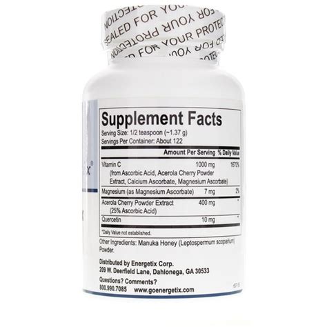 Alka C Complex Powder Energetix