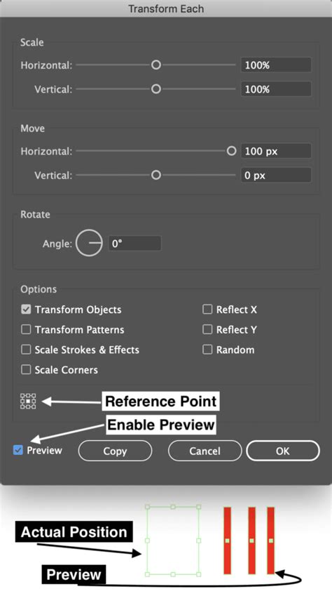 Transform Menu Adobe Illustrator MyMusing