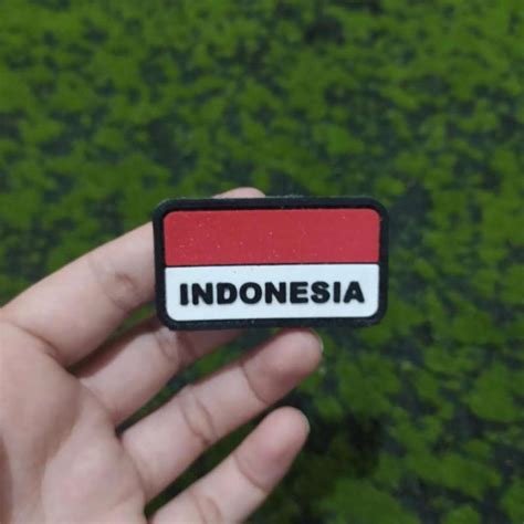 Jual Patch Rubber Bendera Patch Indonesia Kecil Di Seller Jovana Combat