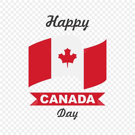 행복 한 캐나다 일 인사말 카드 테두리 투명 배경 캐나다 독립 디자인 캐나다의 독립일 벡터 디자인 행복 한 캐나다 날입니다 캐나다의 벡터 디자인 Png 일러스트 및