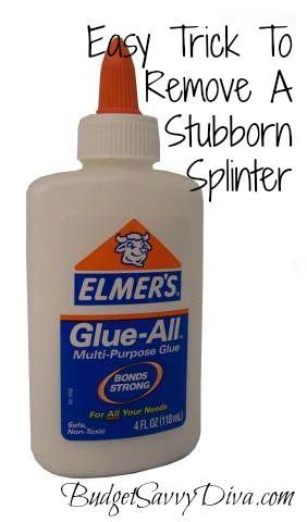 Easy Trick To Remove A Stubborn Splinter Budget Savvy Diva Simple Tricks Health And Beauty