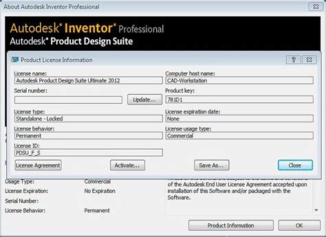 Autodesk Inventor Professional 2015 License
