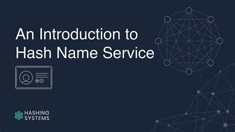 An Introduction To Hash Name Service By Pablo Peillard Hashing