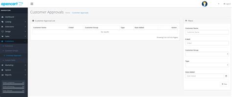 3000 Customer Approved Column Missing · Issue 5606 · Opencart