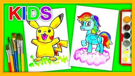 Рисуем МУЛЬТИКИ РыбаКит папа рисует Youtube