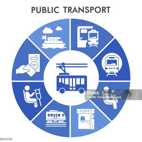 아이콘이 있는 현대 승객 및 대중 교통 인포그래픽 디자인 템플릿 흰색 배경에 도시 전송 인포 그래픽 시각화 인포그래픽을 위한 크리에이티브 벡터 일러스트레이션입니다 검은색에