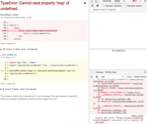 Cannot Read Property Map Of Undefined With Reactjs Stack Overflow