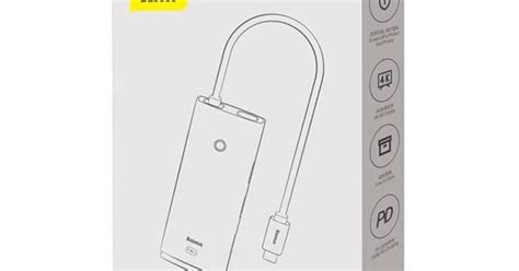 Baseus Lite Air Joy Port Type C HUB Docking Station