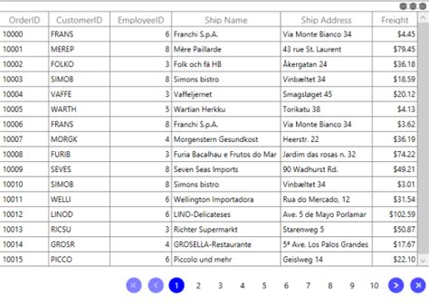 Appearance In Wpf Datapager Control Syncfusion