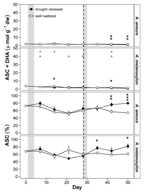 Total Ascorbic Acid Concentration Asc Dha And Ratio Of Reduced To Download Scientific