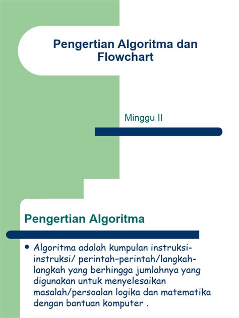 Dokumen Tips Materi Ii Pengertian Algoritma Dan Flowchart 563fd02001d95 Pdf