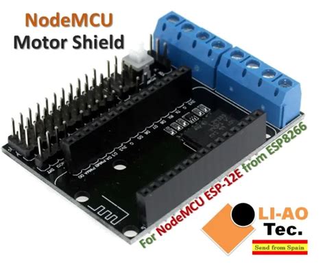 Carte De Bouclier Moteur Nodemcu L293d Pour Esp 12e De Esp8266 Esp12e Pour Arduino Eur 487