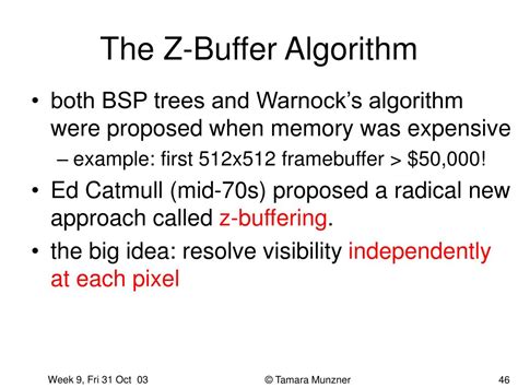 Ppt Visibility Week 9 Fri 31 Oct 2003 Powerpoint Presentation Free Download Id1160773