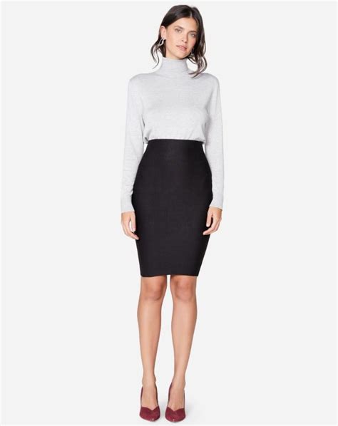 Saia Justa De Secretáriasaia Lápis Como Fazer Moda Ideias Fashion