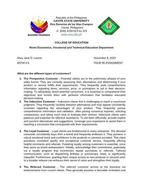 Tour 90 Assignment Pdf Value Economics Brand